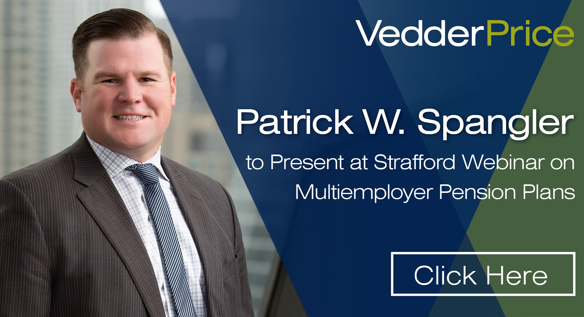 Patrick Spangler to Present at Strafford Webinar on Multiemployer ...