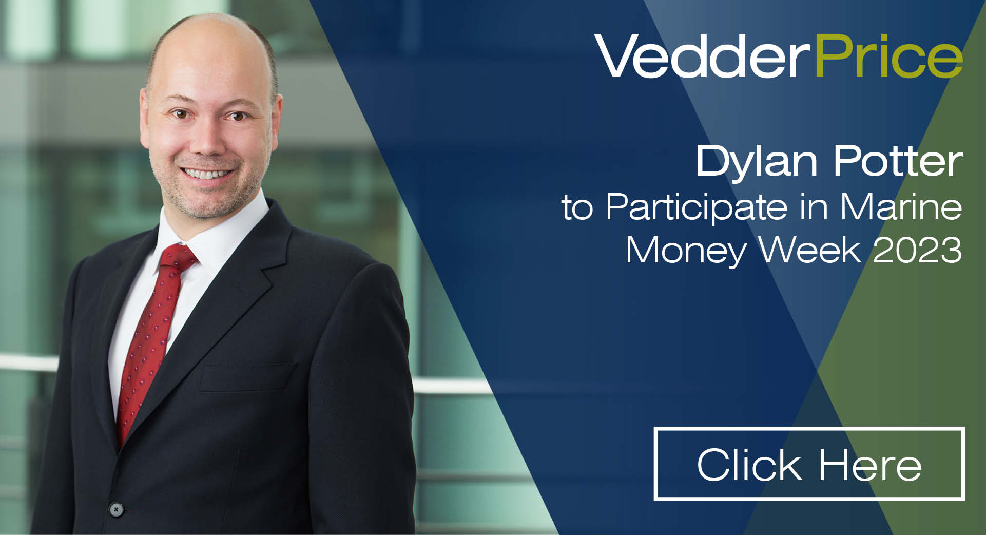 Dylan Potter to Participate in Marine Money Week 2023 | Events | Vedder Thinking | Vedder Price