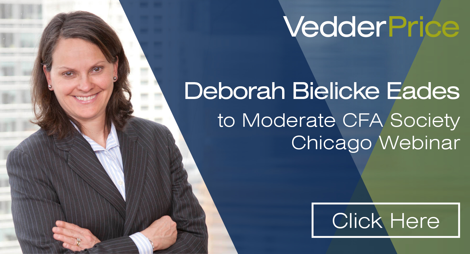 Deborah B. Eades to moderate CFA Society WebinarVedder Price