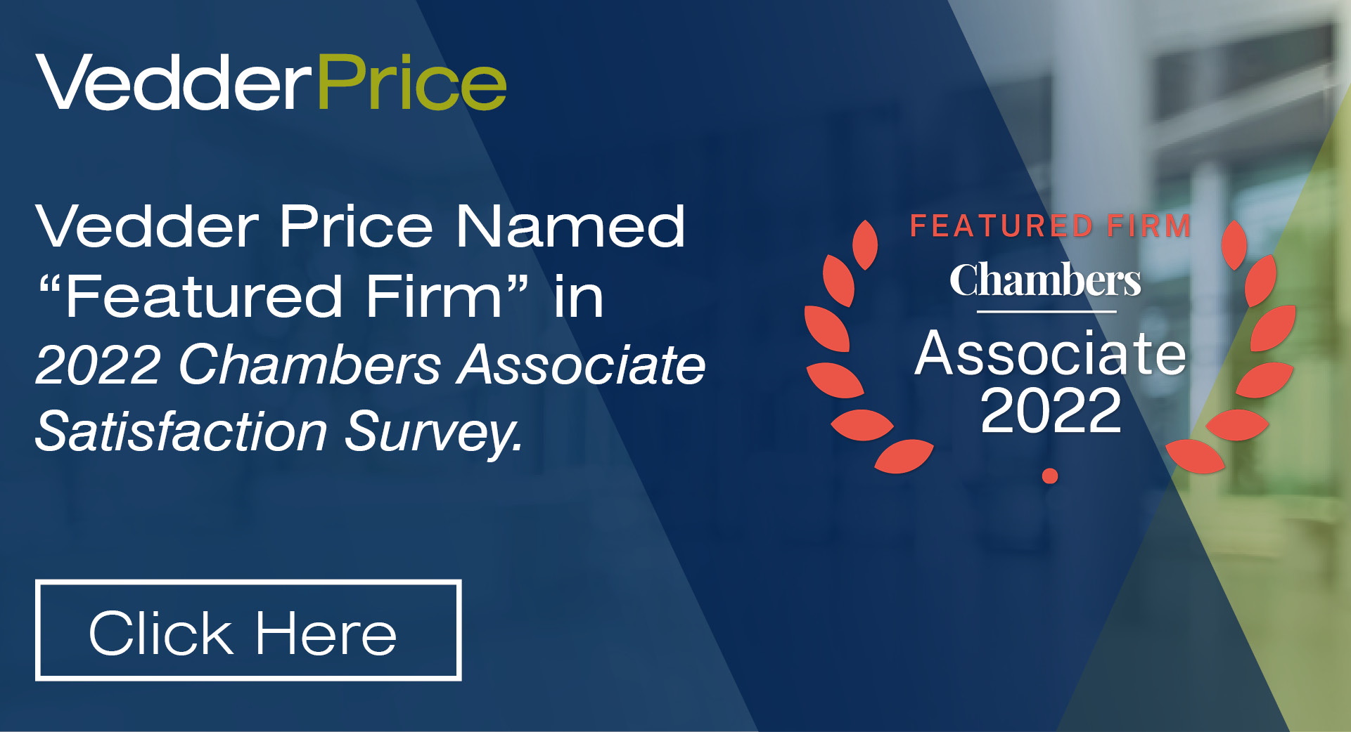 Vedder Price Named "Featured Firm" in 2022 Chambers Associate ...