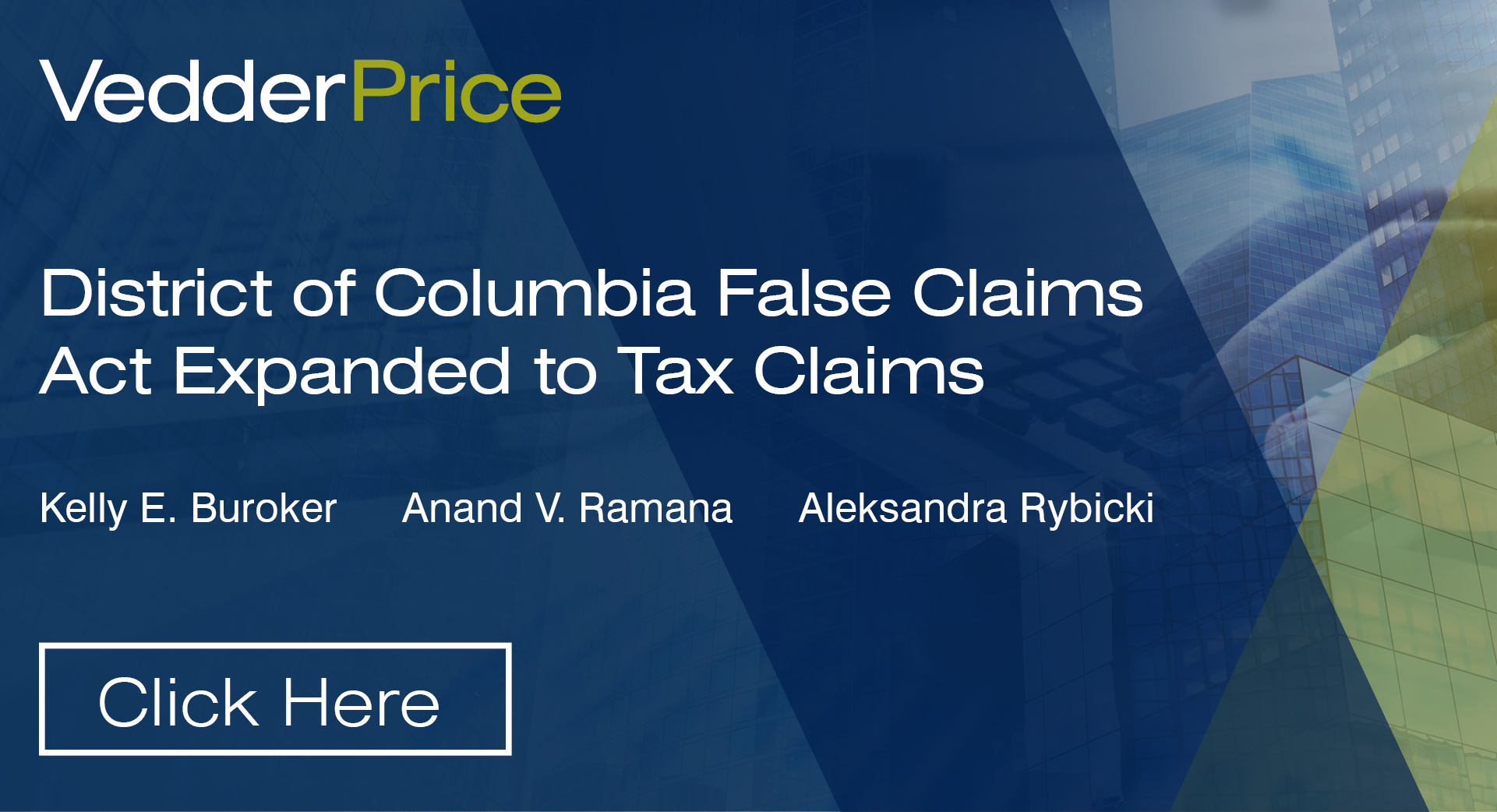 District of Columbia False Claims Act Expanded to Tax Claims ...