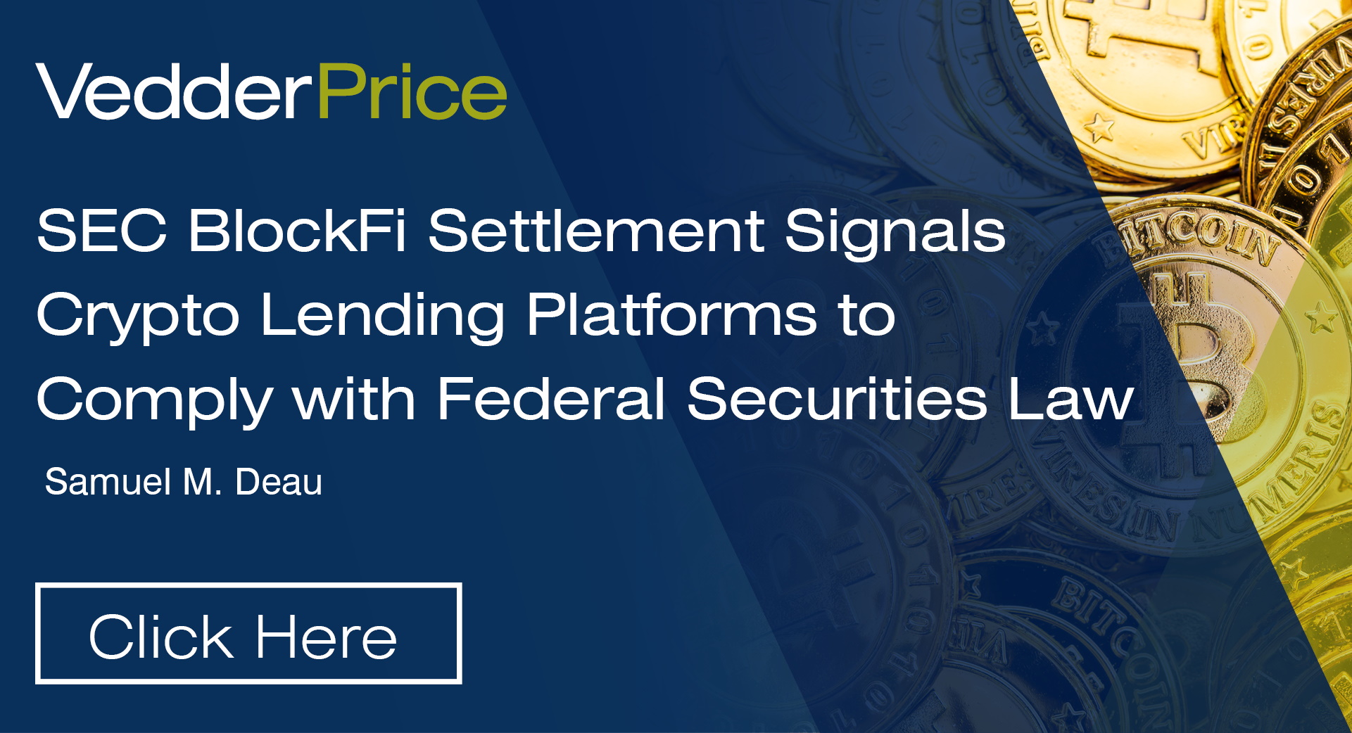 SEC BlockFi Settlement Signals Crypto Lending Platforms to Comply with Federal Securities Law ...