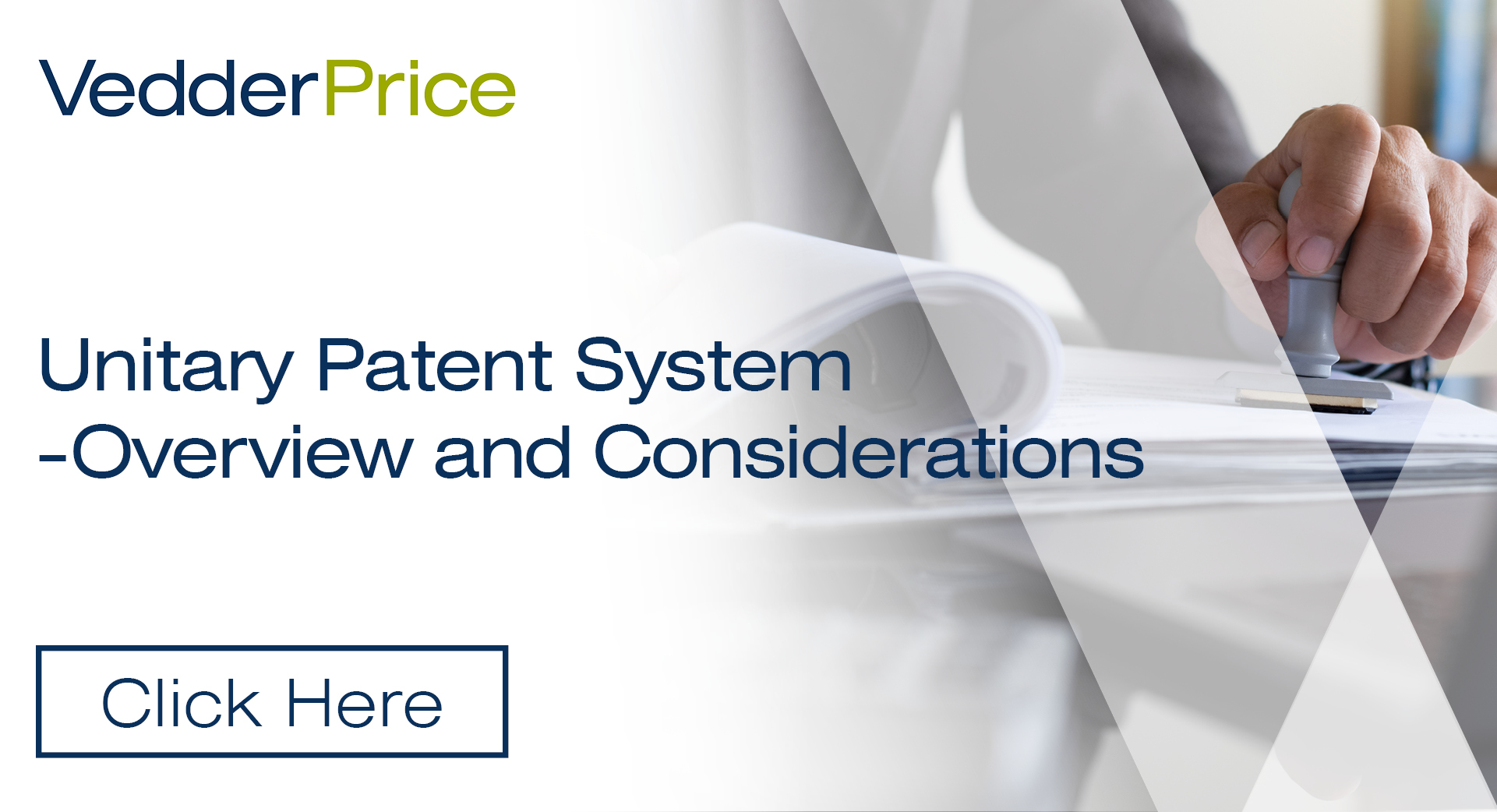 Unitary Patent System | Publications | Vedder Thinking | Vedder Price