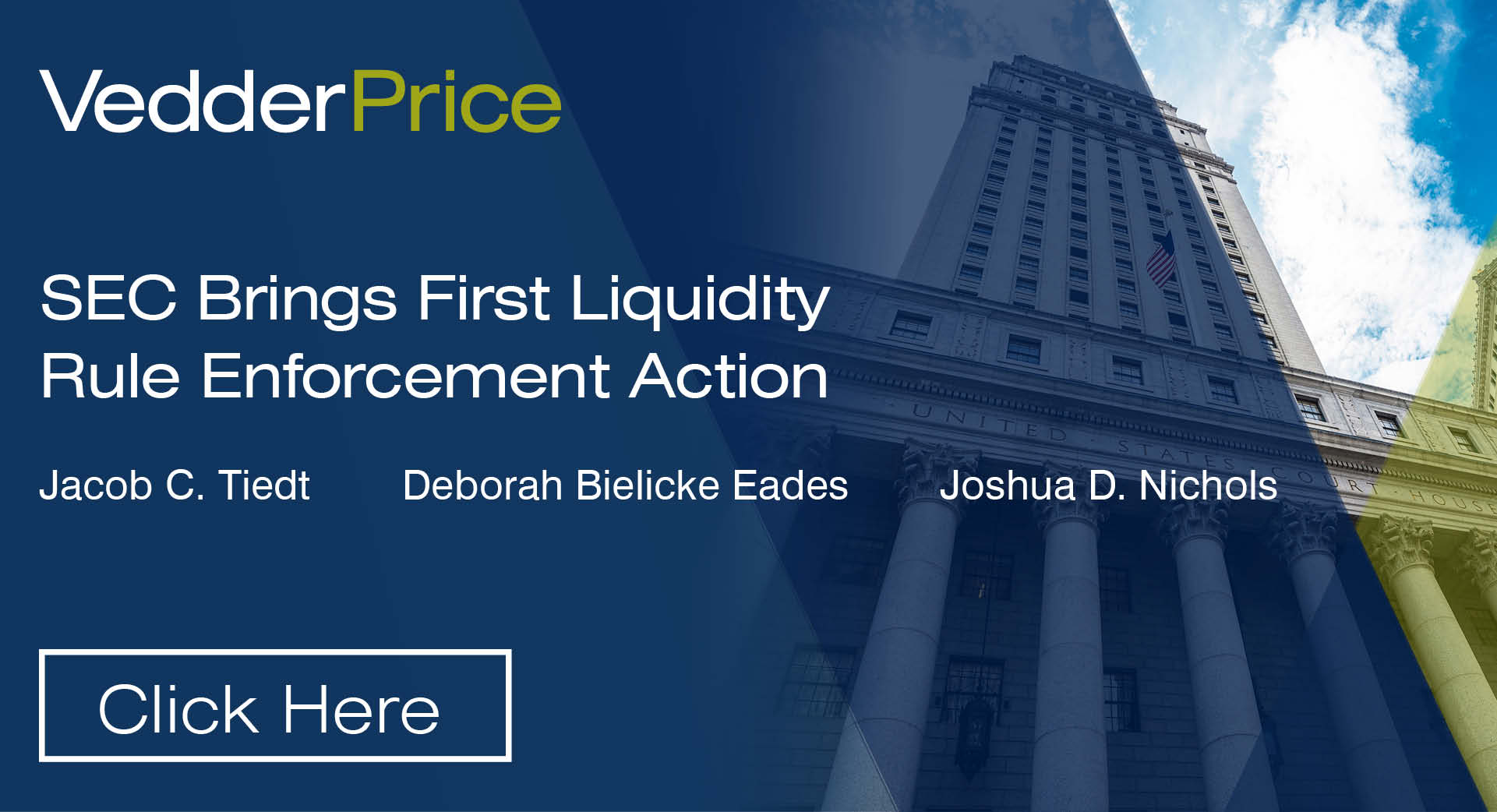 SEC Brings First Liquidity Rule Enforcement Action | Publications | Vedder Thinking | Vedder Price