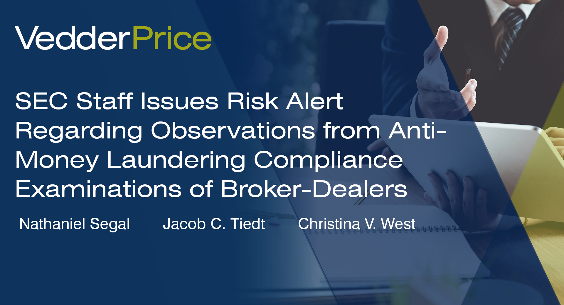 SEC Staff Issues Risk Alert Regarding Observations from Anti Money ...