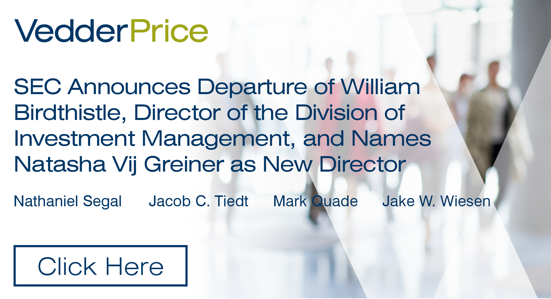 SEC Announces Departure of William Birdthistle, Director of the ...