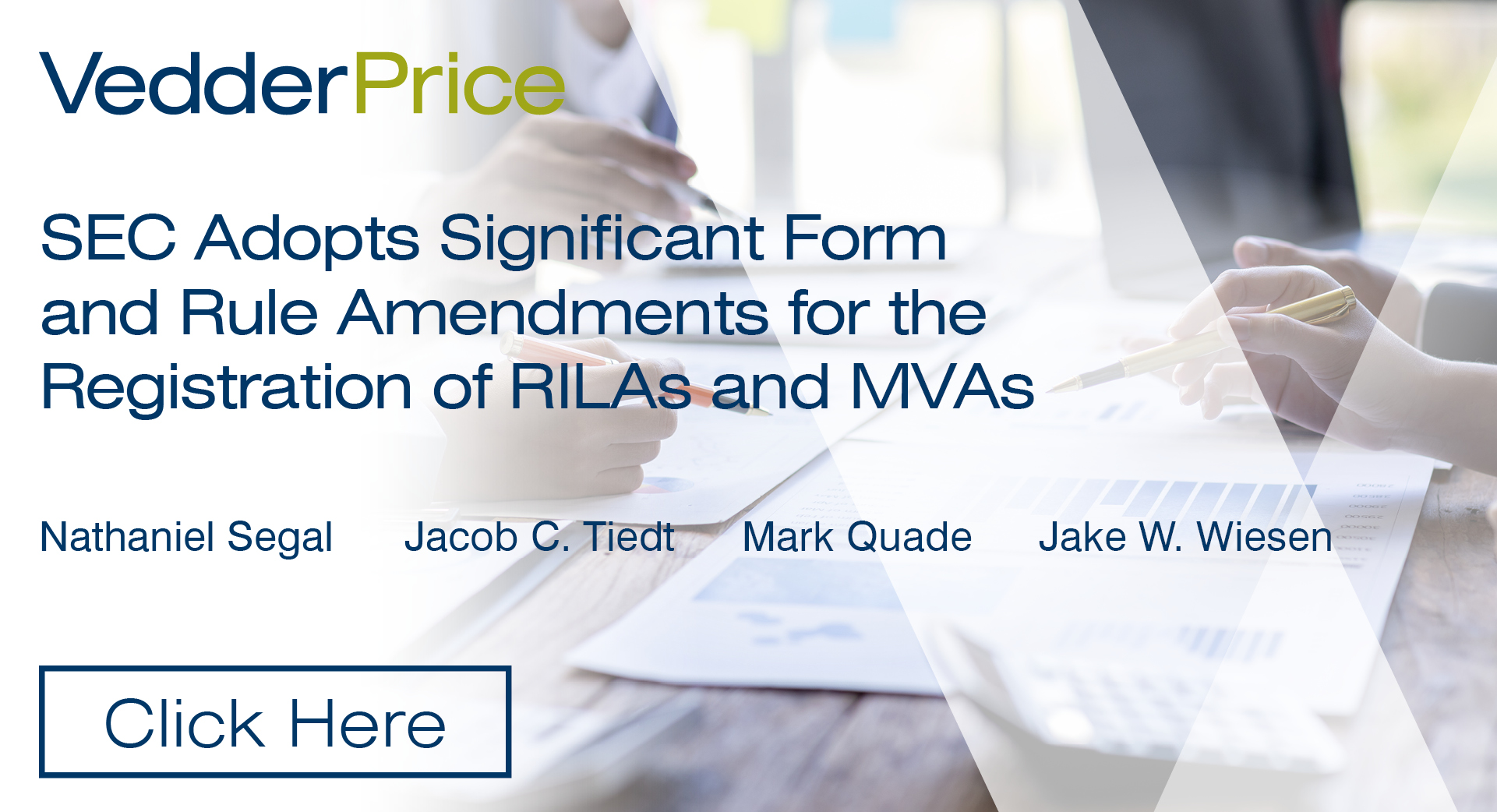 SEC Adopts Significant Form and Rule Amendments for the Registration of RILAs and MVAs ...