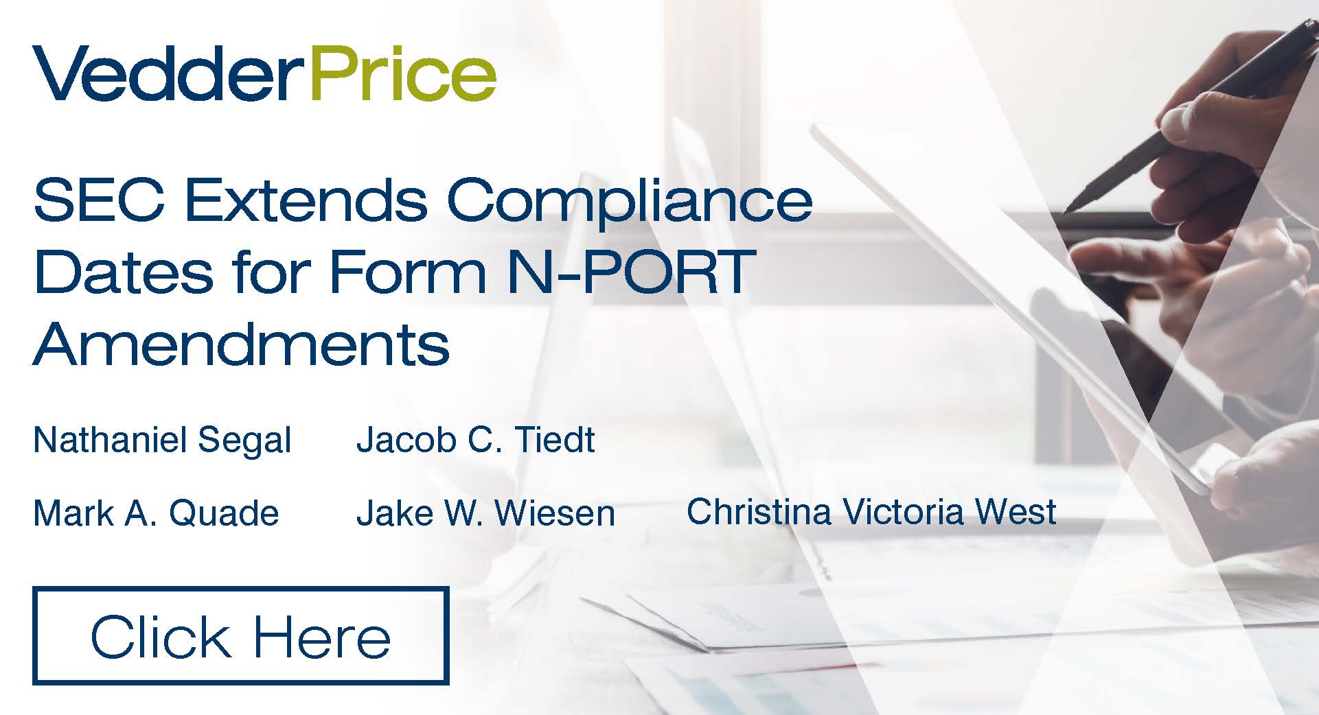 SEC Extends Compliance Dates for Form N-PORT Amendments | Publications ...