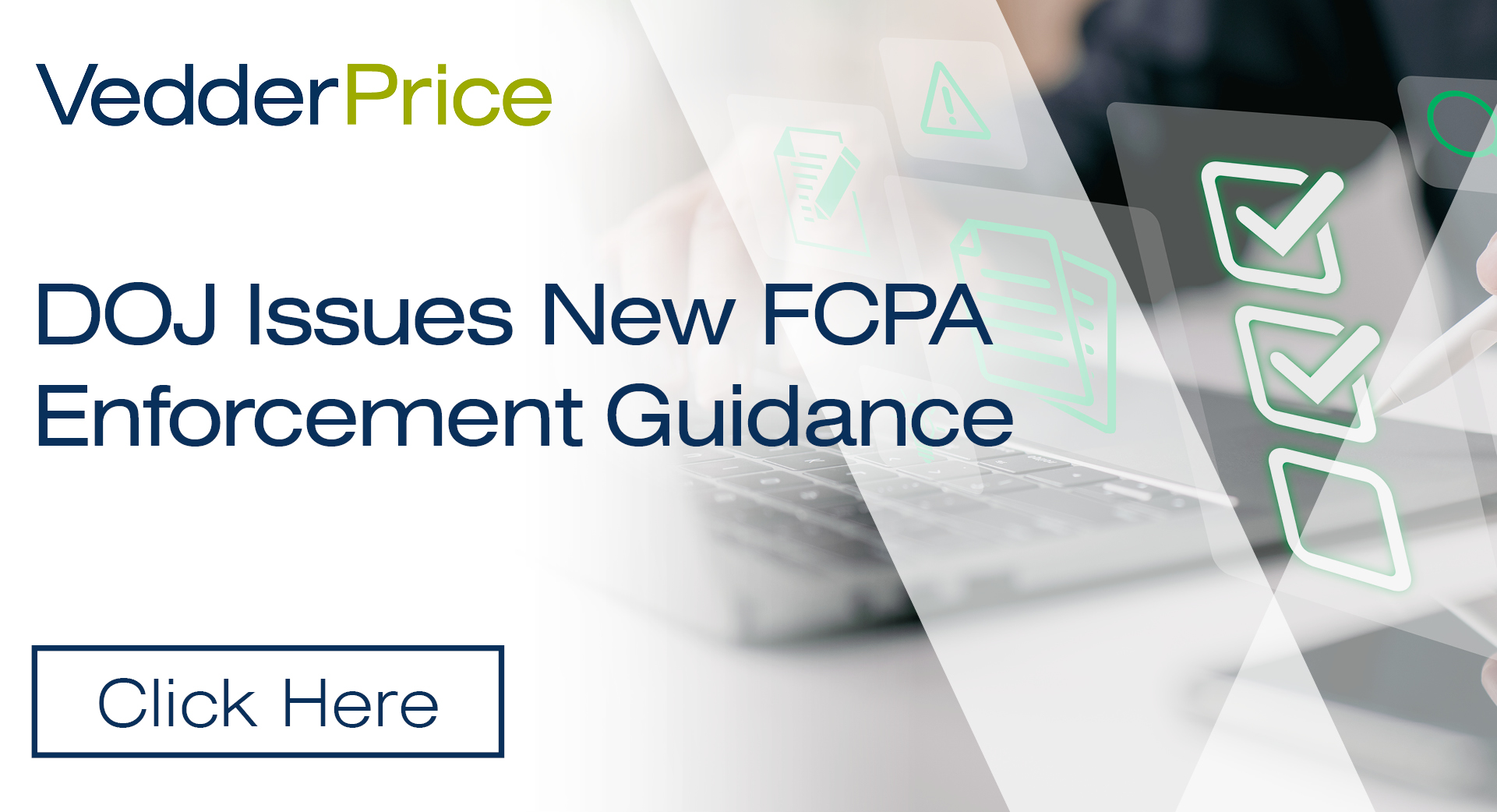 DOJ Issues New FCPA Enforcement Guidelines | Publications | Vedder ...